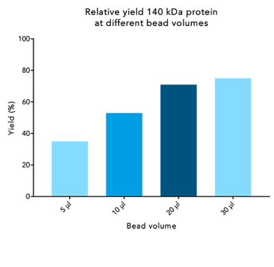 Magnetic beads purification